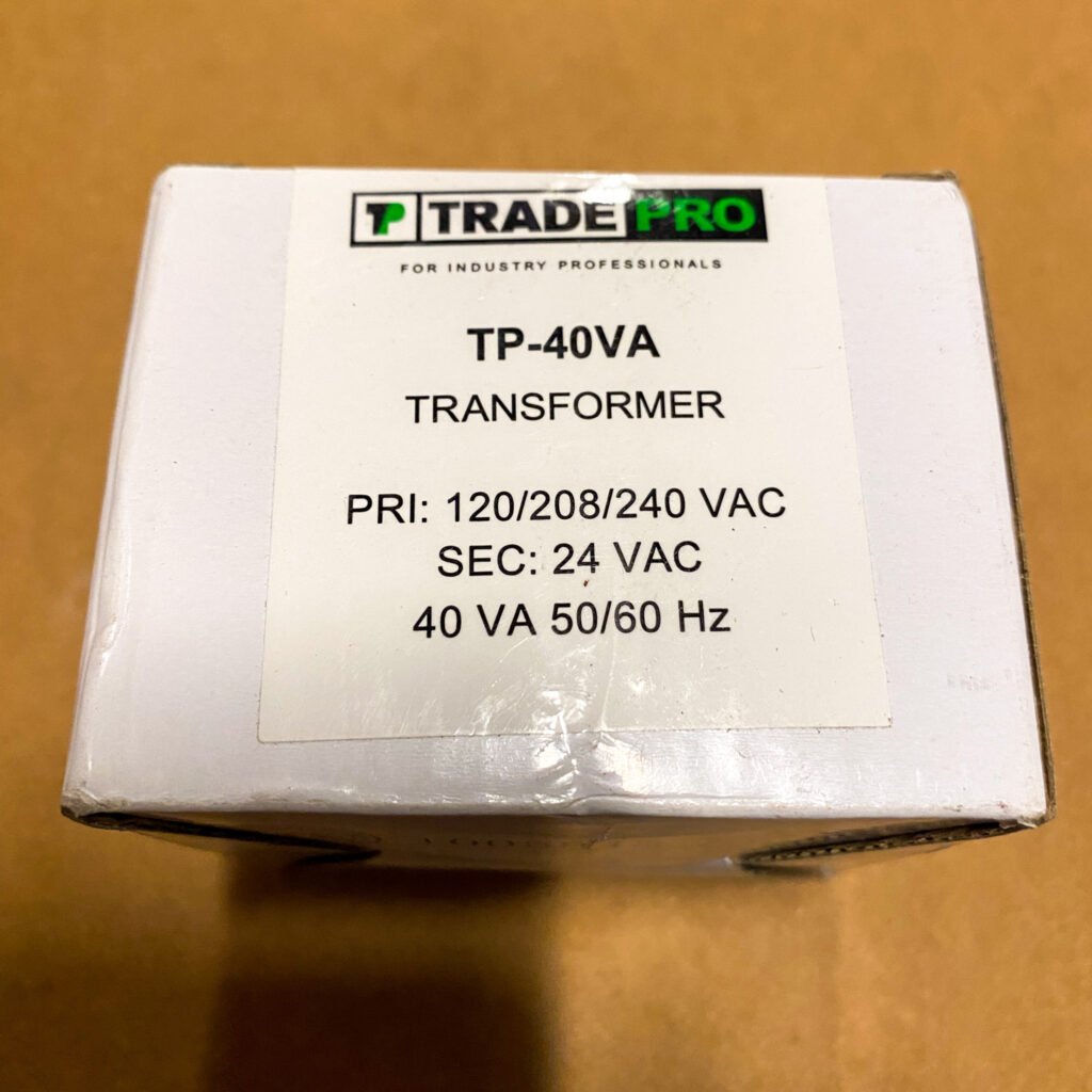 TP-40VA Transformer – Home AC Parts