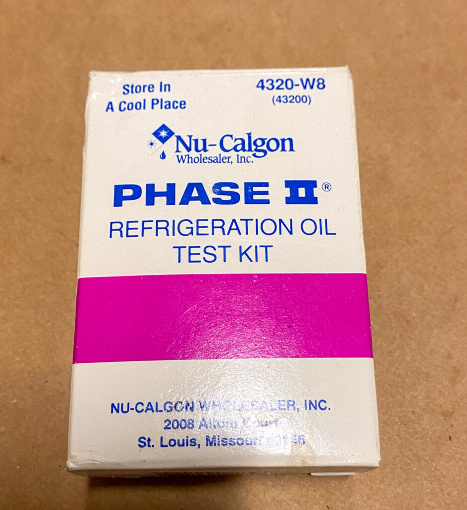 Phase 2 Generation Oil Test Kit – Home AC Parts